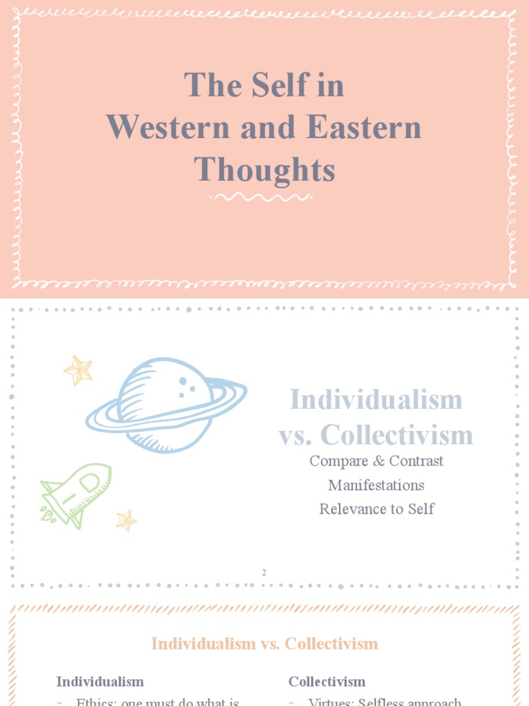 Western and Eastern Thoughts On The Self | PDF
