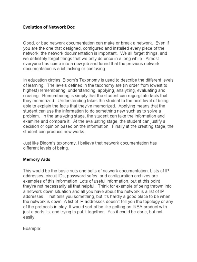 Evolution of Network | Download Free PDF | Computer Network | Cognitive ...