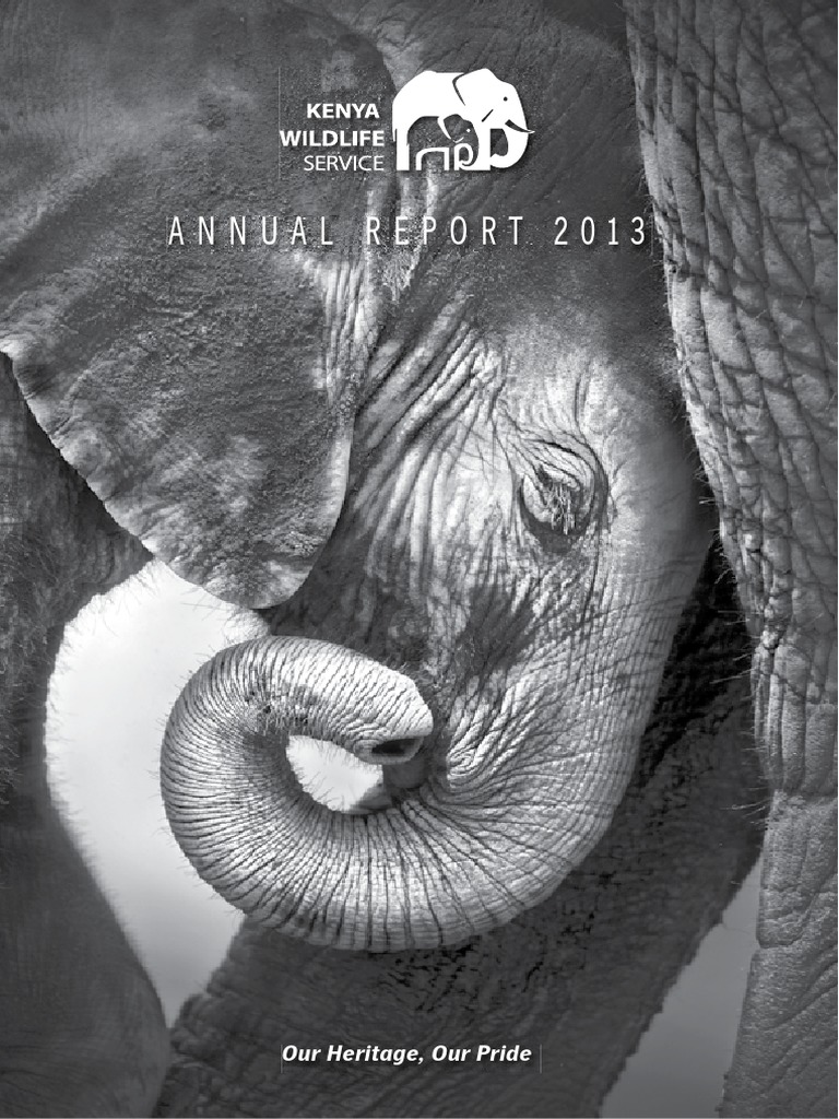KWS Annual Report 2013 | PDF | Poaching | Crime & Violence