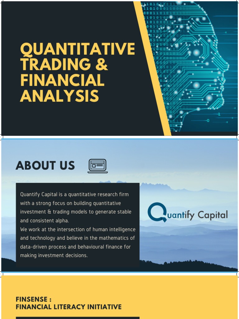 Quantitative Trading & Financial Analysis | PDF | Option (Finance) | Stocks