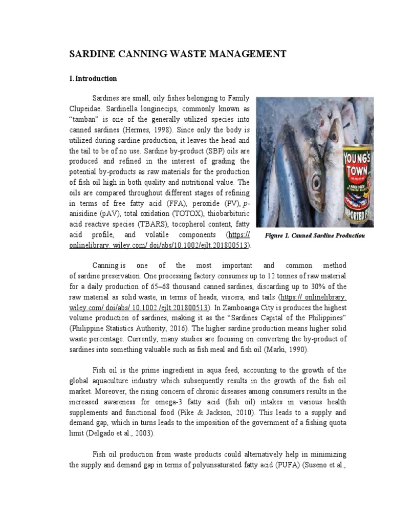 Fish Canning Shrimp Processing Waste Management | PDF | Gelatin | Collagen