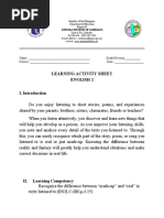 Elements of The Story Grade 2 | PDF