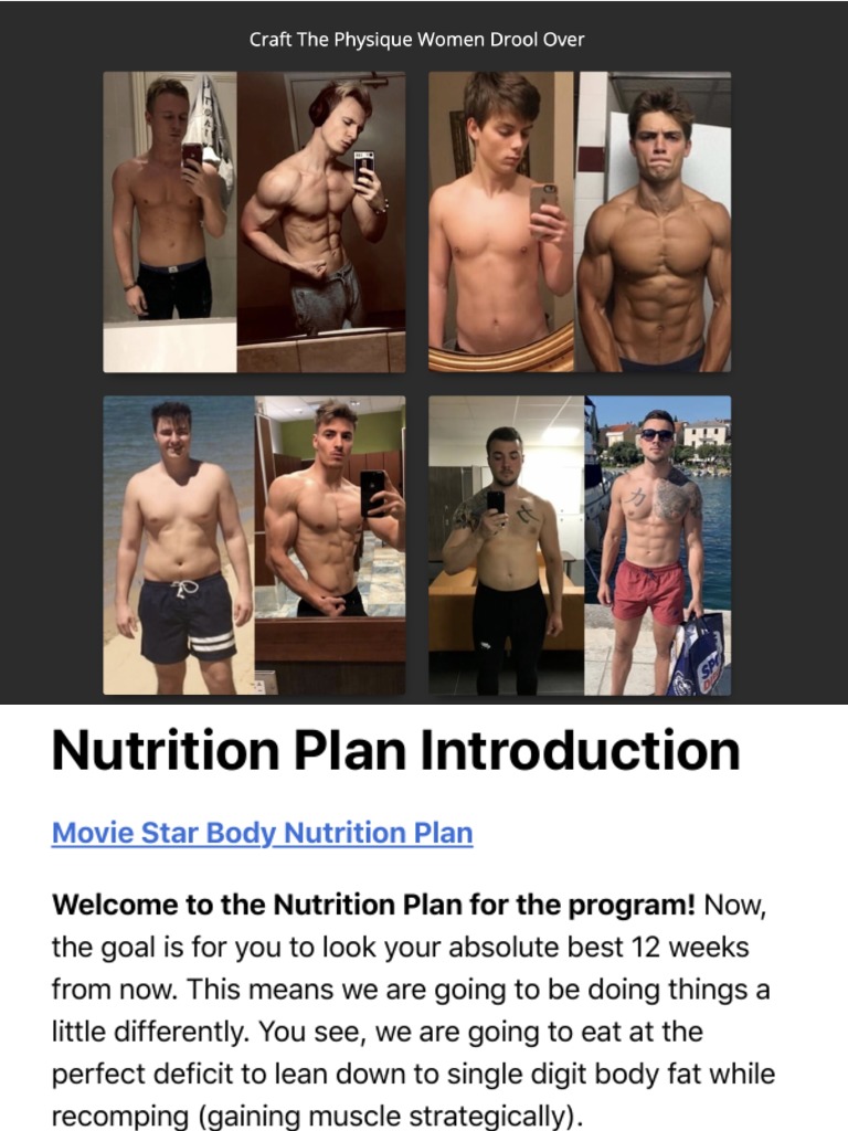 Nutrition Plan | PDF | Dieting | Lunch