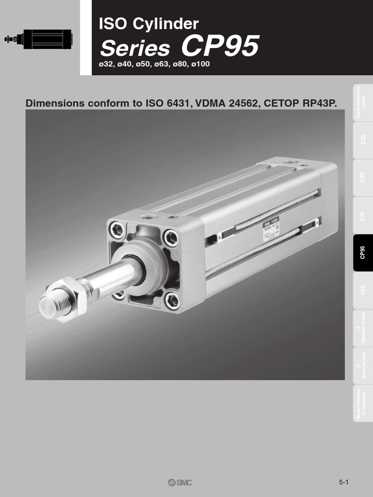 A Comprehensive Guide to ISO Cylinder Series CP95 Model Selection ...