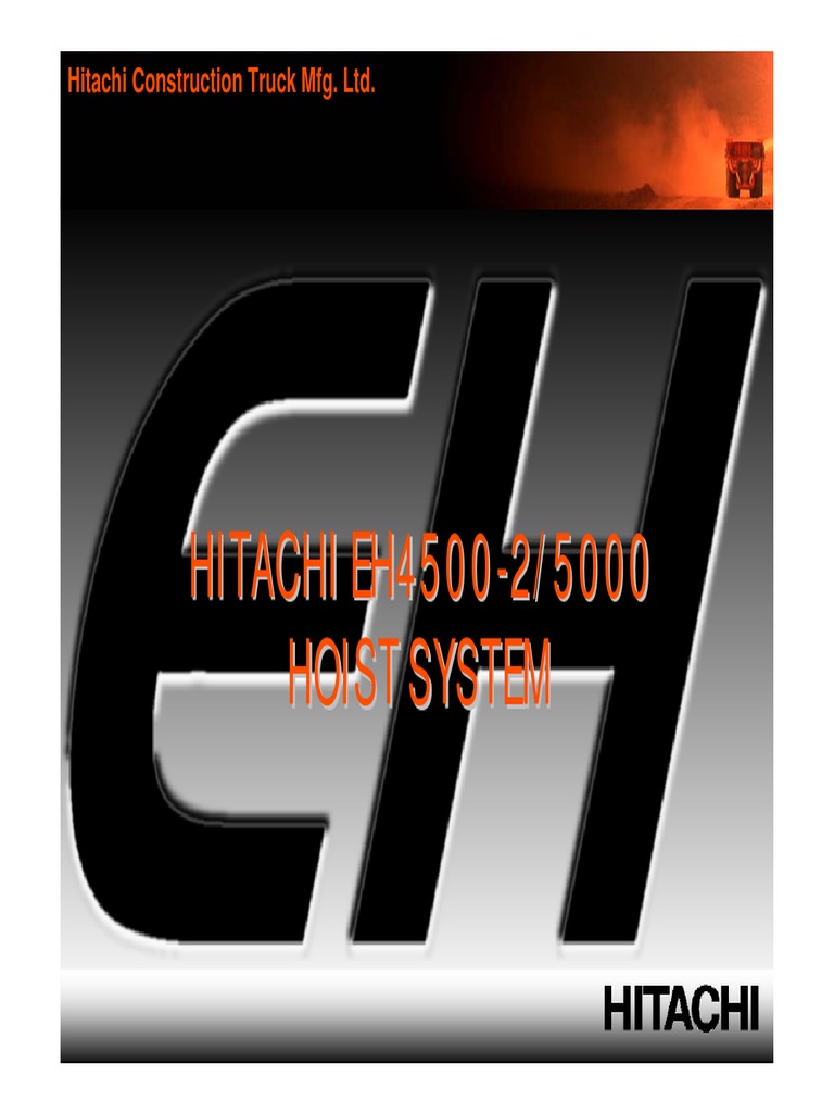 EH4500 2 - EH5000+Hoist+System - HTT4500 (2) 13 0508 | PDF | Valve ...