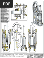 Radial Engine Solidworks 00 PDF | PDF | Propulsion | Machines