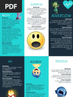 Seis emociones básicas y sus características | PDF