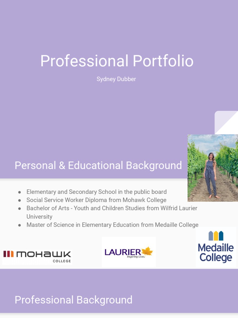 Portfolio Interview Presentation | PDF