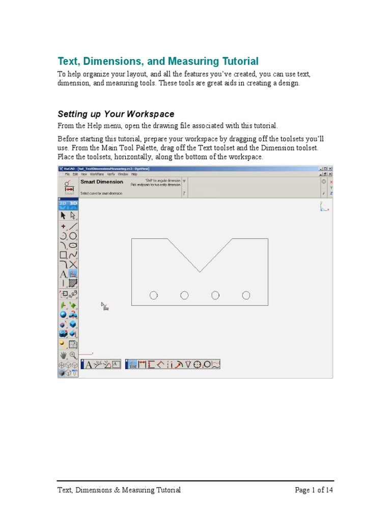 Writing Dimensions in Design | PDF | Dimension | Radius