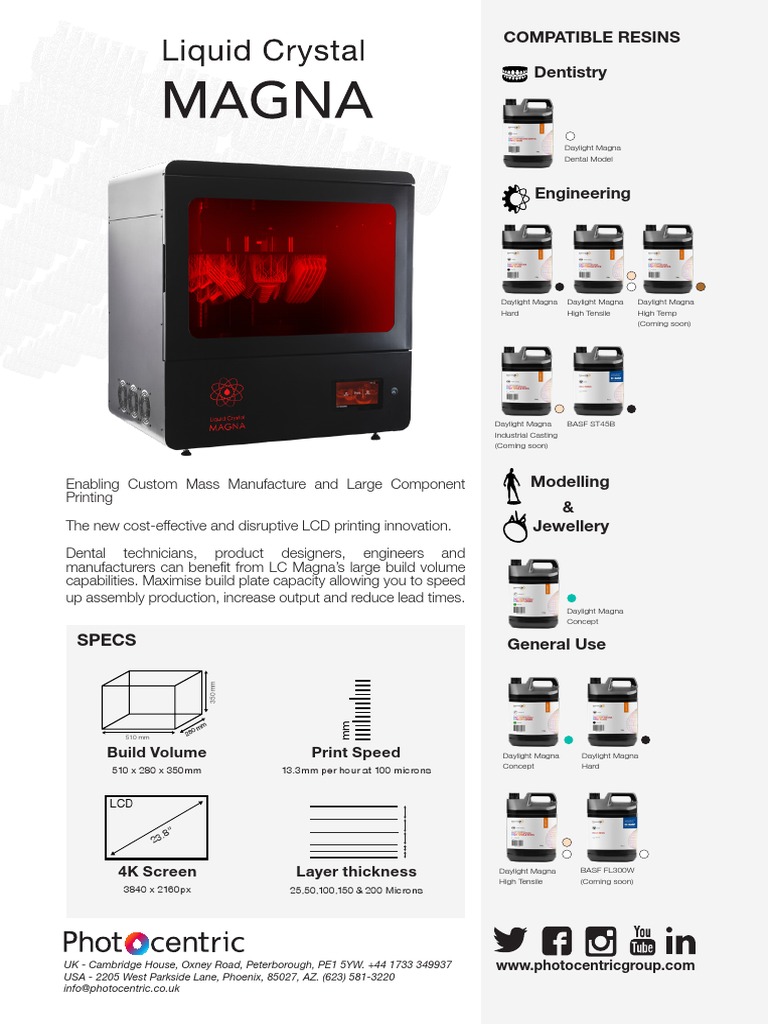 LC Magna Leaflet 2019 | PDF | Liquid Crystal Display | Manufactured Goods
