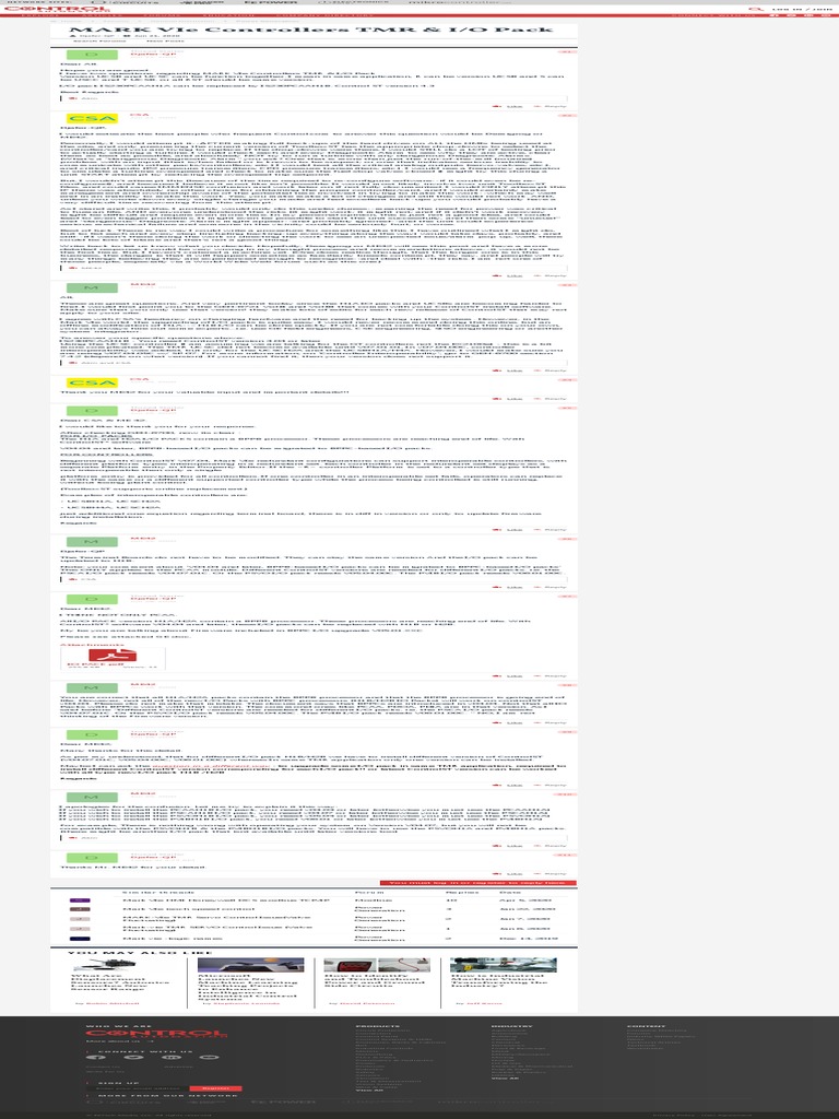 MARK VIe Controllers TMR & I - O Pack - Automation & Control ...