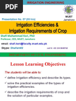 Irrigation Engineering Book | PDF | Irrigation | Drainage