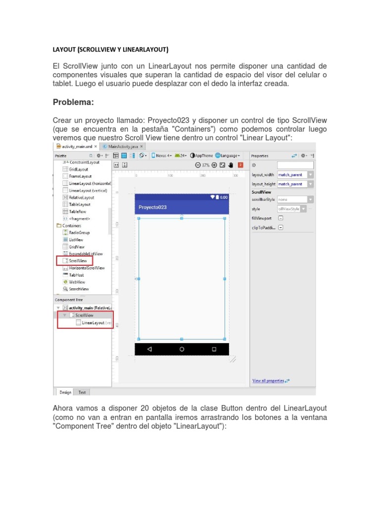 6 Layout-Linearlayout PDF | PDF