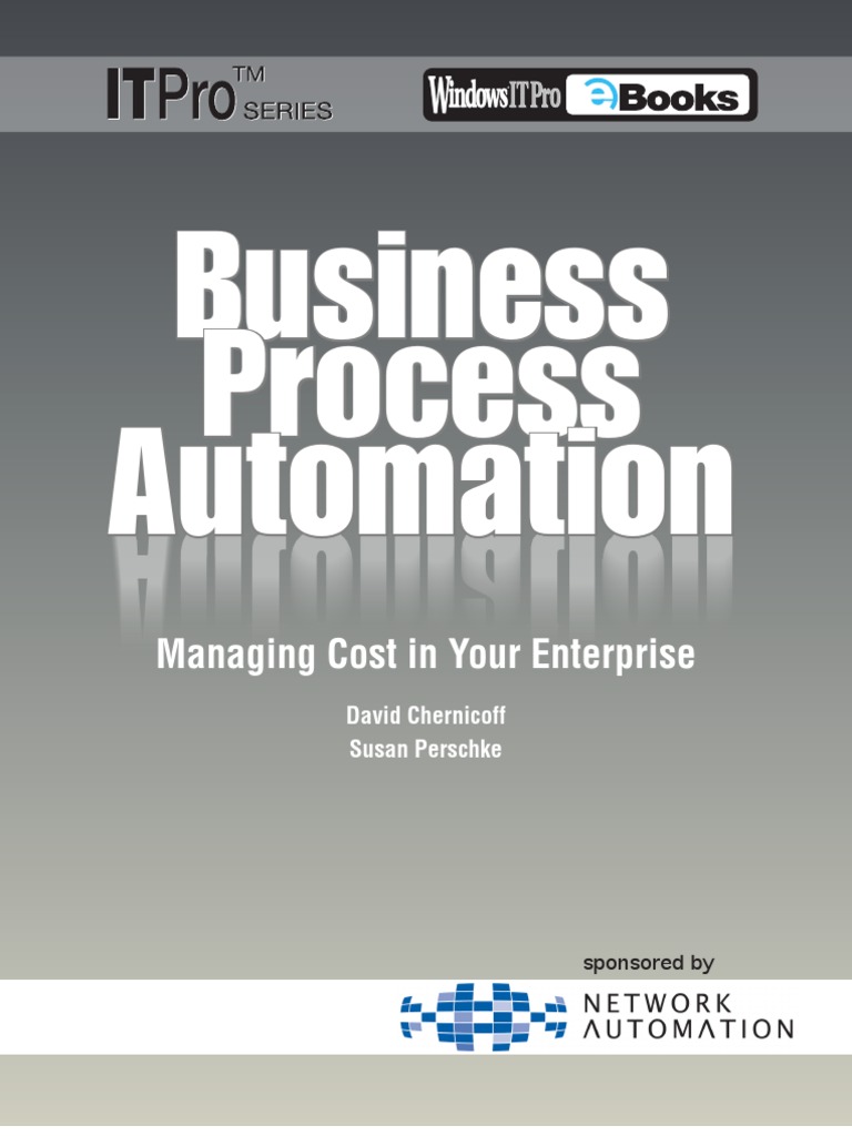 E-Book Business Process Automation CH1 | PDF | Business Process ...
