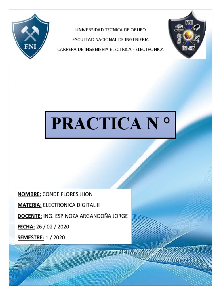 Caratula de Practicas | PDF