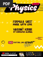Physics Mnemonics Overview | PDF | Physical Quantities | Force