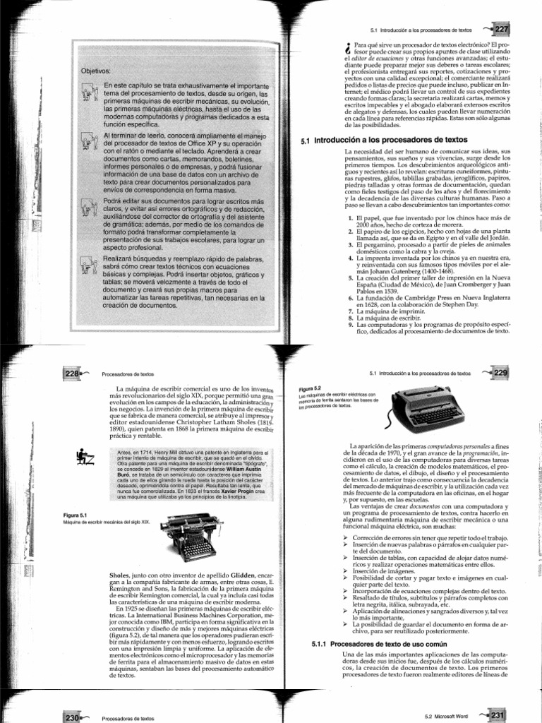 Informatica para Curso de Bachillerato Cap5 227-245 | PDF