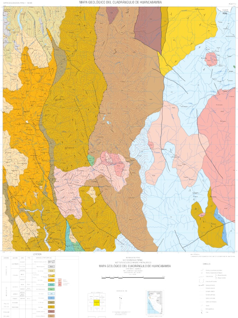 MAPA DE HUANCABAMBA - 11-E PDF | PDF