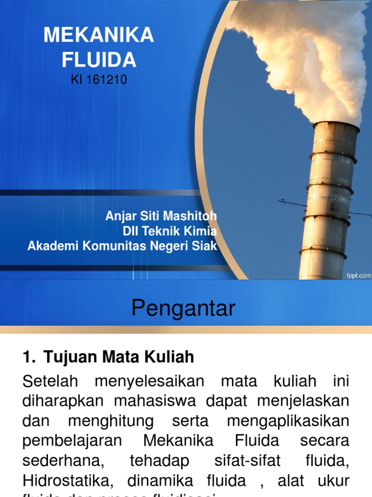 Mekanika Fluida | PDF | Kajian Bahasa Asing | Sains & Matematika