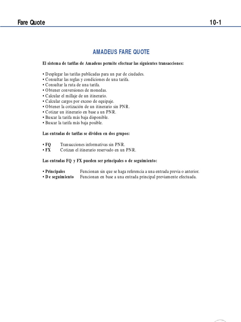 Que Significa Fare Quotes 10 Fare Quotes | PDF | Aerolíneas