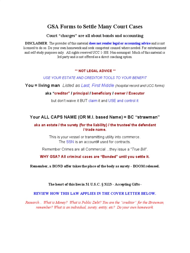 GSA Process Overview 4-24-2018 | PDF | Mail | Surety