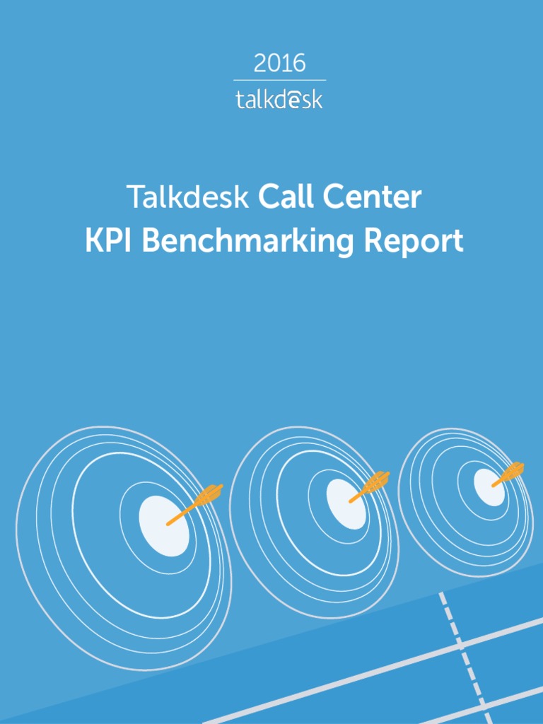 Talkdesk Call Center KPI Benchmarking Report | PDF | Performance ...