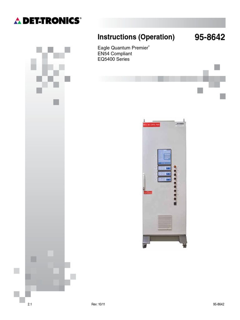 Instructions (Operation) : Eagle Quantum Premier EN54 Compliant EQ5400 ...