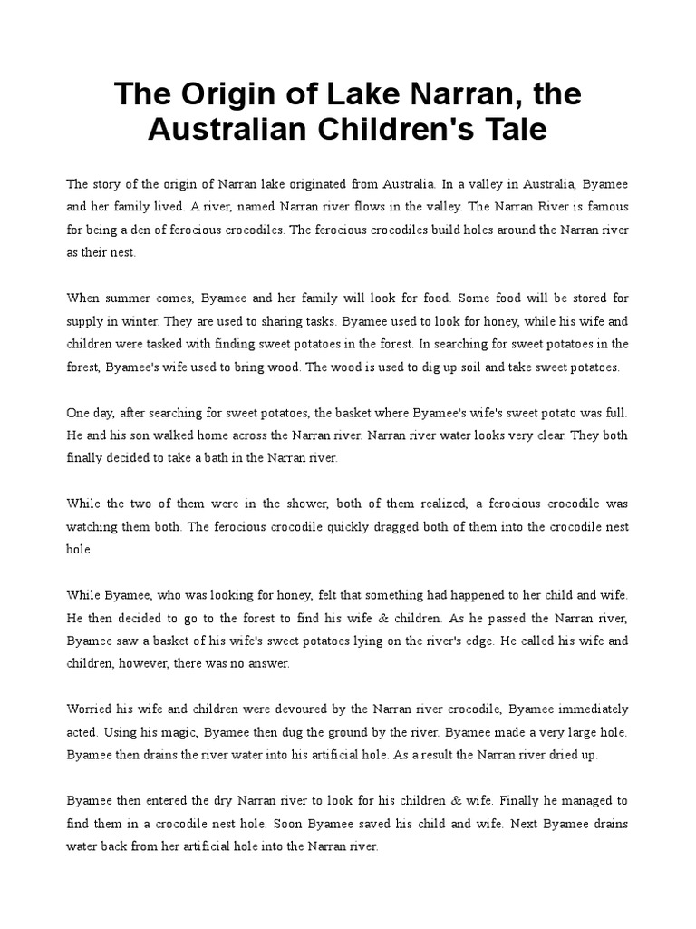 Origin of Australia's Narran Lake | PDF