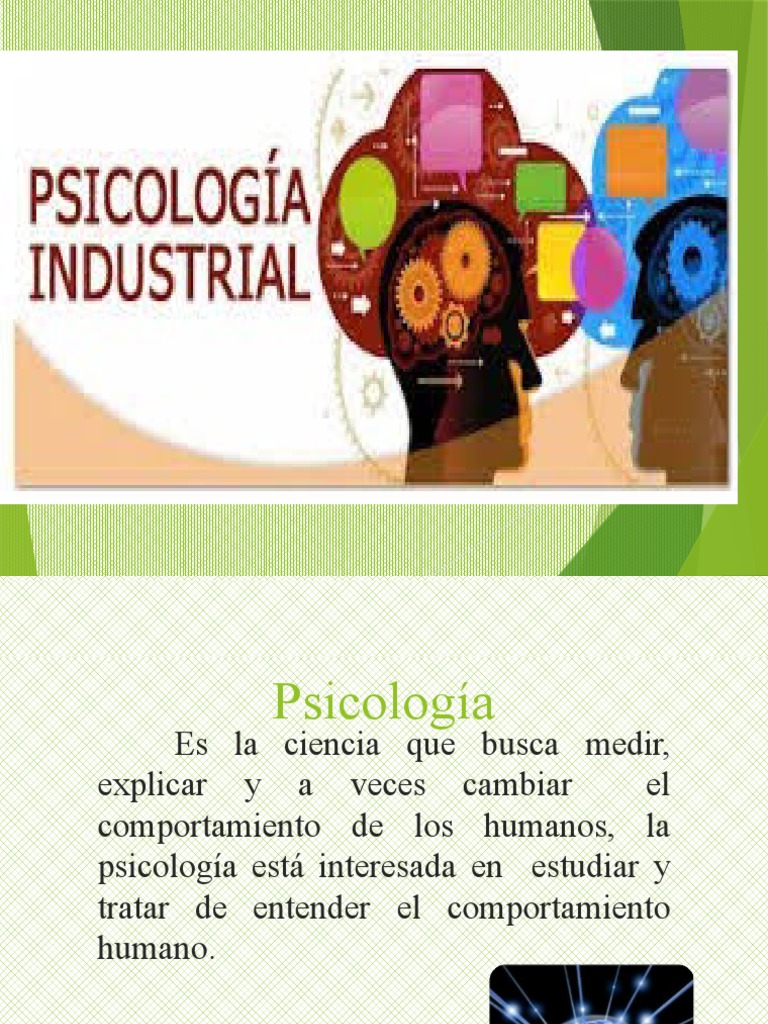 Psicologia Industrial | PDF | Psicología industrial y organizacional ...