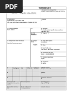 Plantilla DUA de Exportación Rellenable | PDF | aduana
