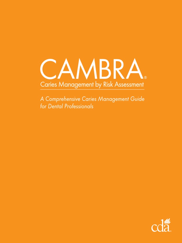 Cambra: Caries Management by Risk Assessment | PDF | Dentistry | Health ...