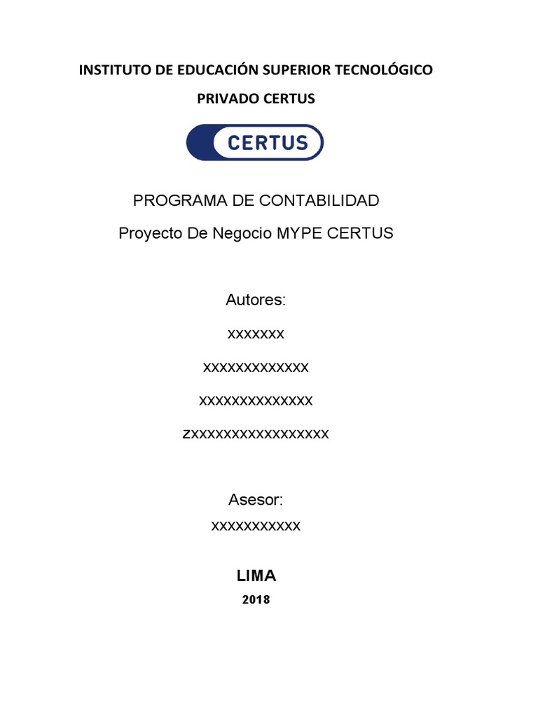 CARATULA TESIS VI Certus | PDF