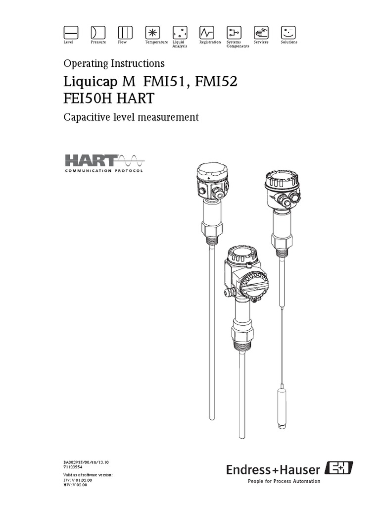 Sensor de Nivel FMI51 | PDF | Safety | Direct Current