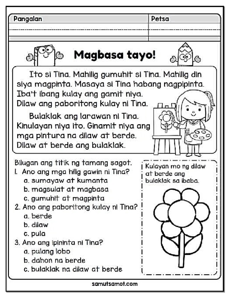 Acitivity No 14.filipino GR 1 | PDF