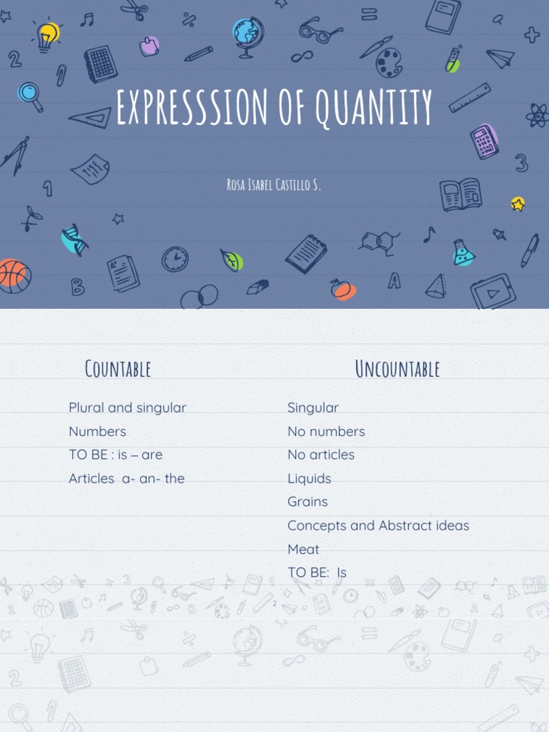 Countable vs. Uncountable Guide | PDF
