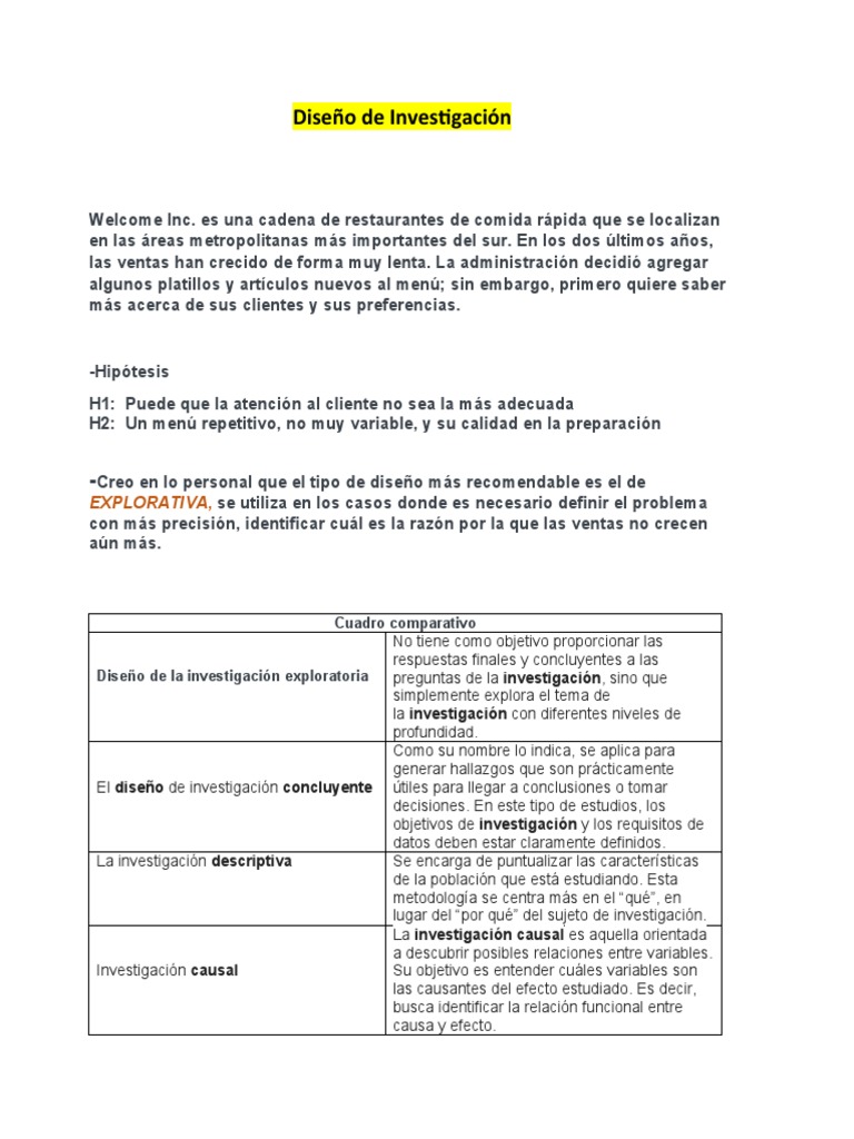 Diseño de Investigación Tarea 2 IM | PDF | Ciencia cognitiva | Cognición