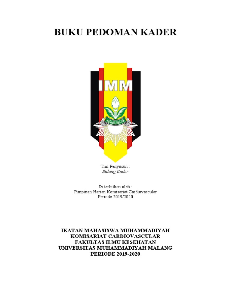 Panduan Kader IMM Cardiovascular | PDF | Pengembangan Diri | Agama & Spiritualitas