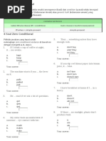 Latihan Soal Pilihan Ganda Adjective Order | PDF