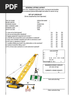 A Lifting Plan Using Excavator | PDF
