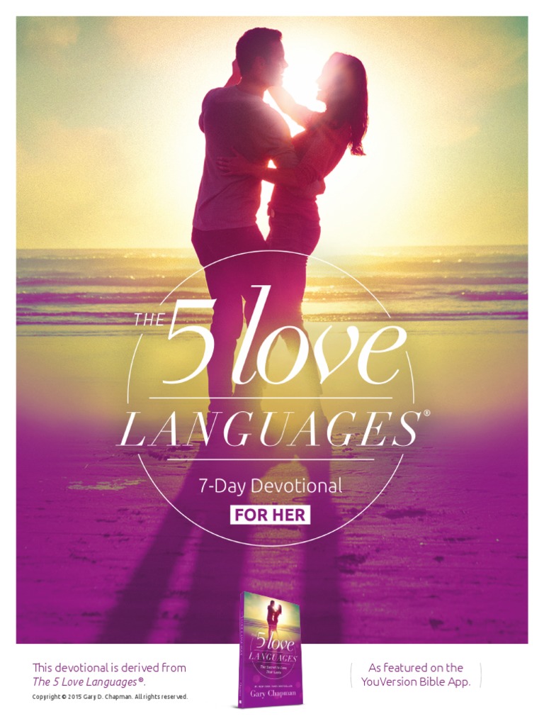 5 Love Languages | PDF | Somatosensory System | Self Esteem