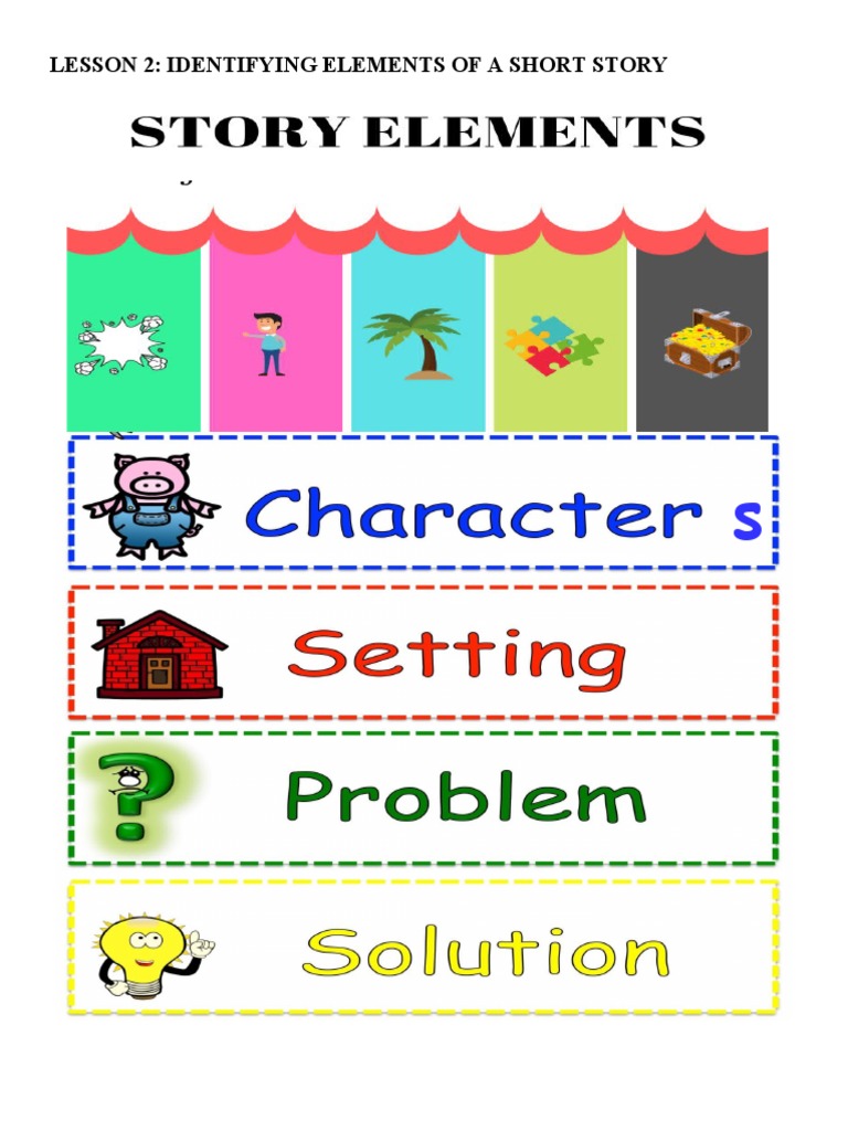 Elements of A Short Story Activities | PDF