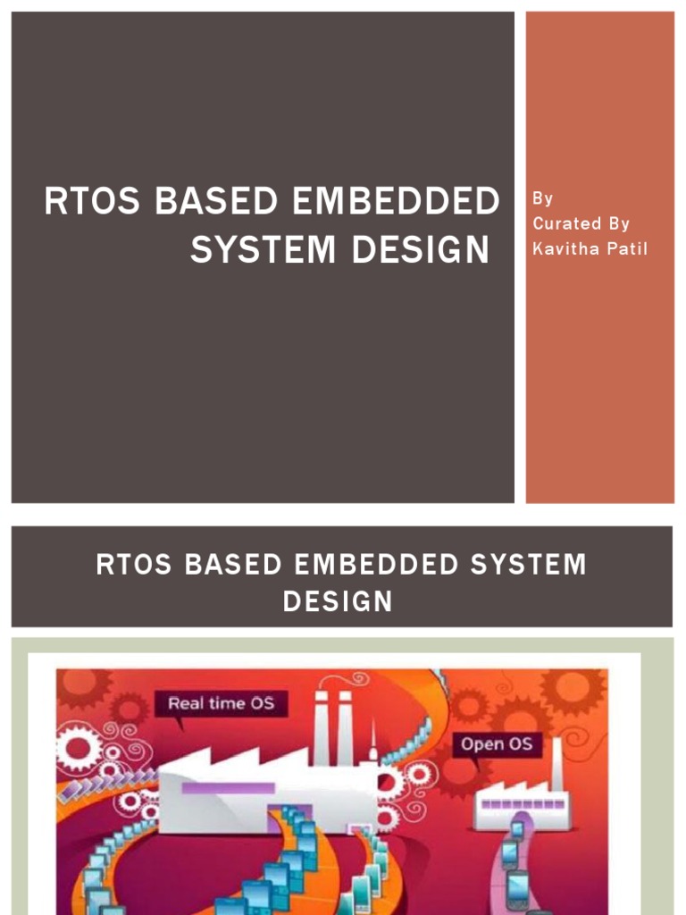 Rtos Based Embedded System Design: by Curated by Kavitha Patil ...