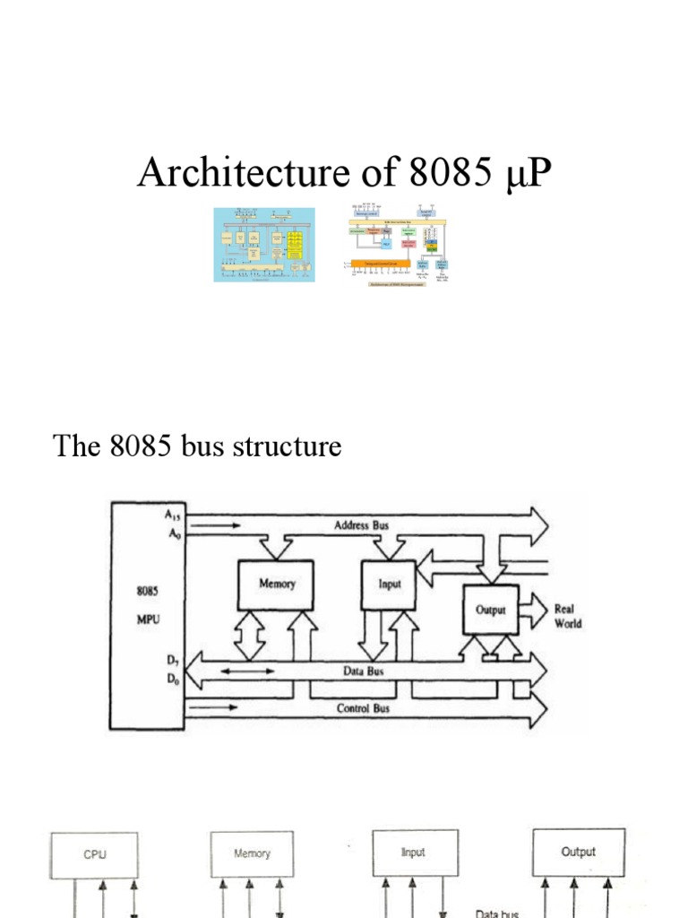 Architecture of 8085 | PDF