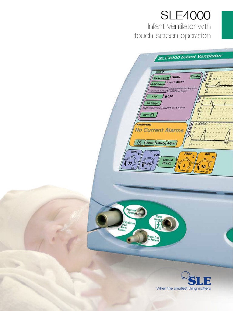 SLE4000 English | PDF | Breathing | Litre