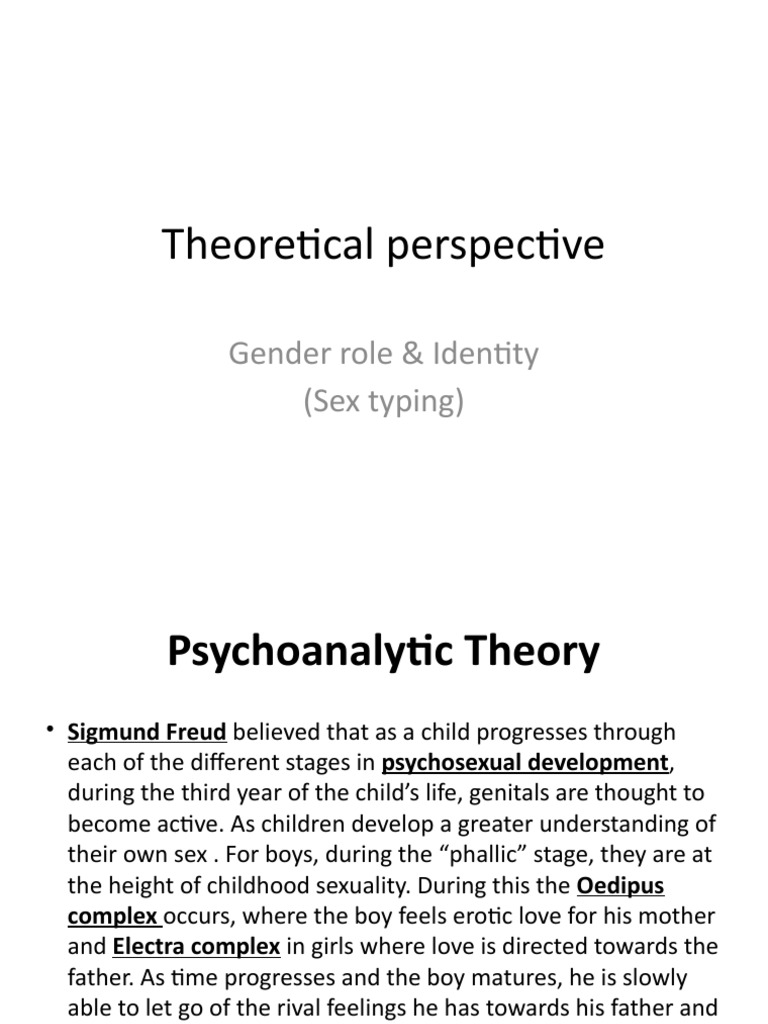 Gender Theoretical Perspective | PDF | Gender Role | Gender