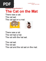 CVC Reading Materials | PDF