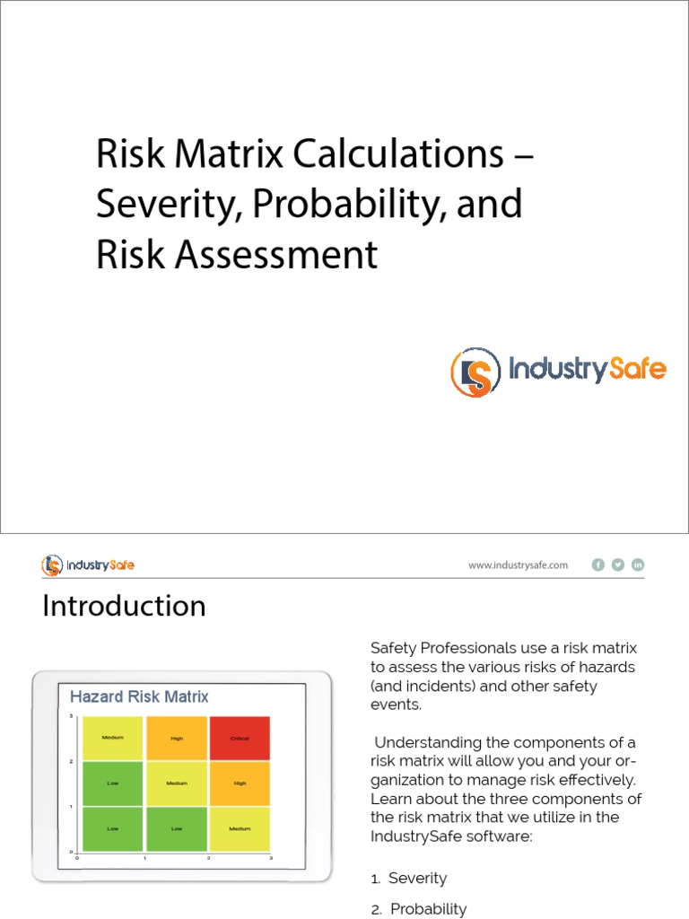 Risk Matrix Guide for Safety Pros | PDF | Hazards | Risk