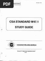 CWB Welding Procedure Guide | PDF | Welding | Construction
