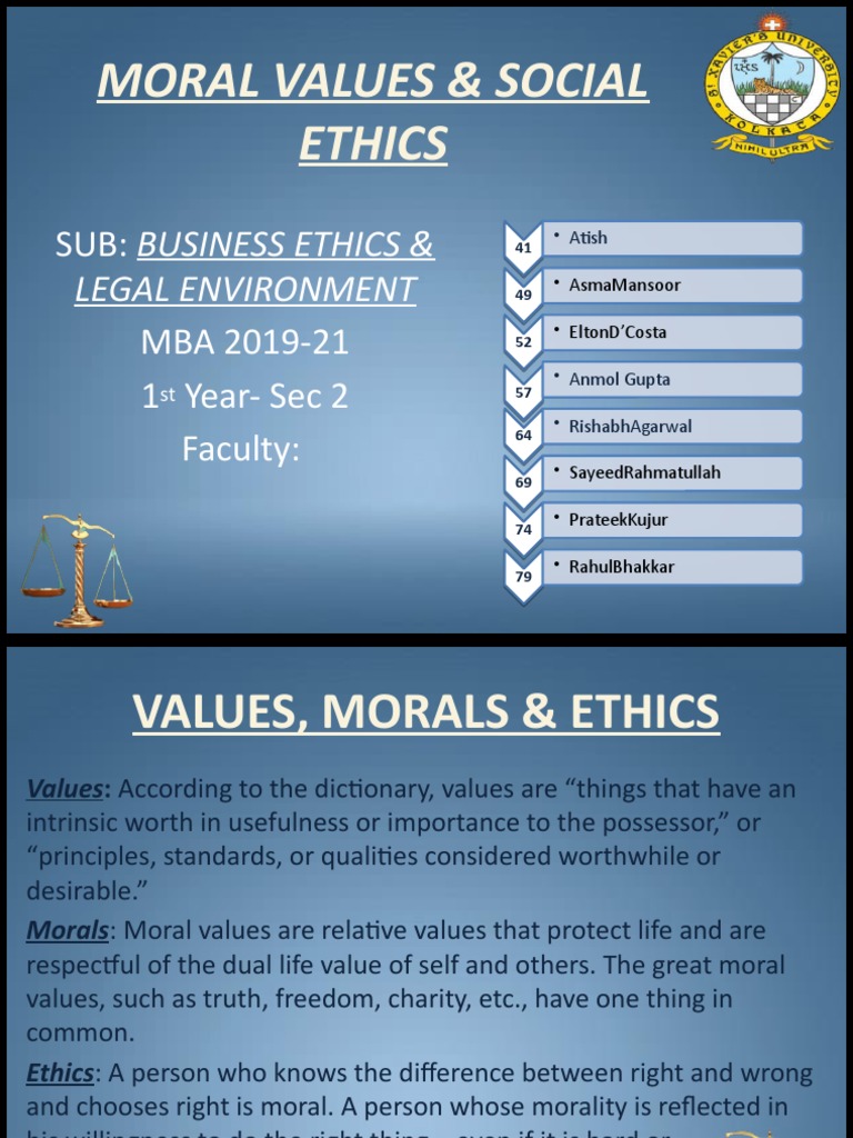 Ethics With Answers | PDF | Value (Ethics) | Morality