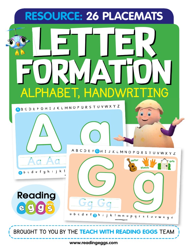 Handwriting Letter-Formation A-Z PDF | PDF | Phonics | Psycholinguistics